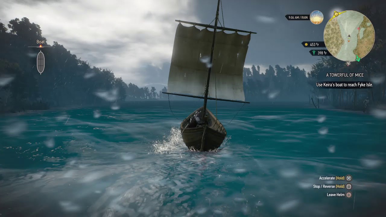 Boats Tutorial - The Witcher 3: Wild Hunt - YouTube