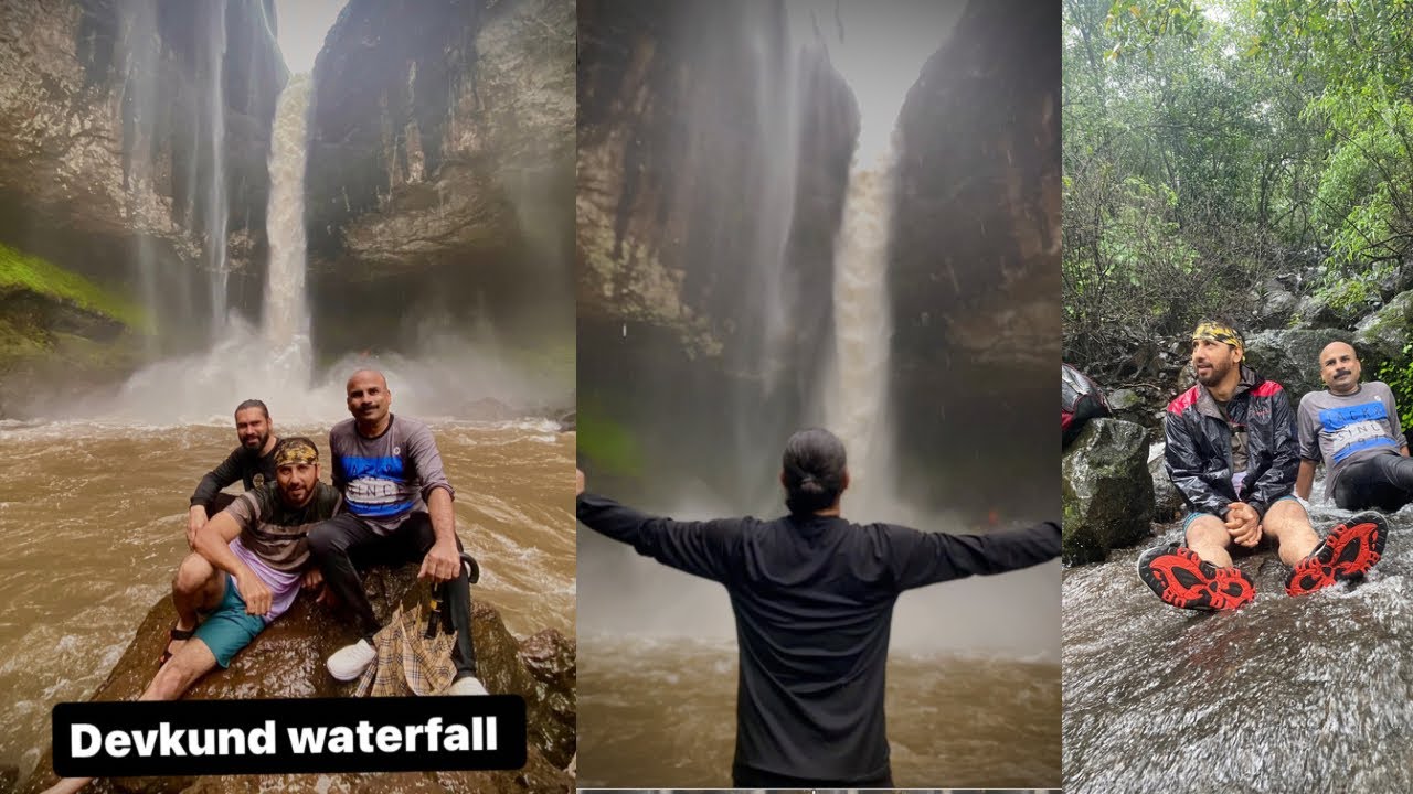 Devkund waterfall and trekking,Bhira,patnus village,Raigad district ...