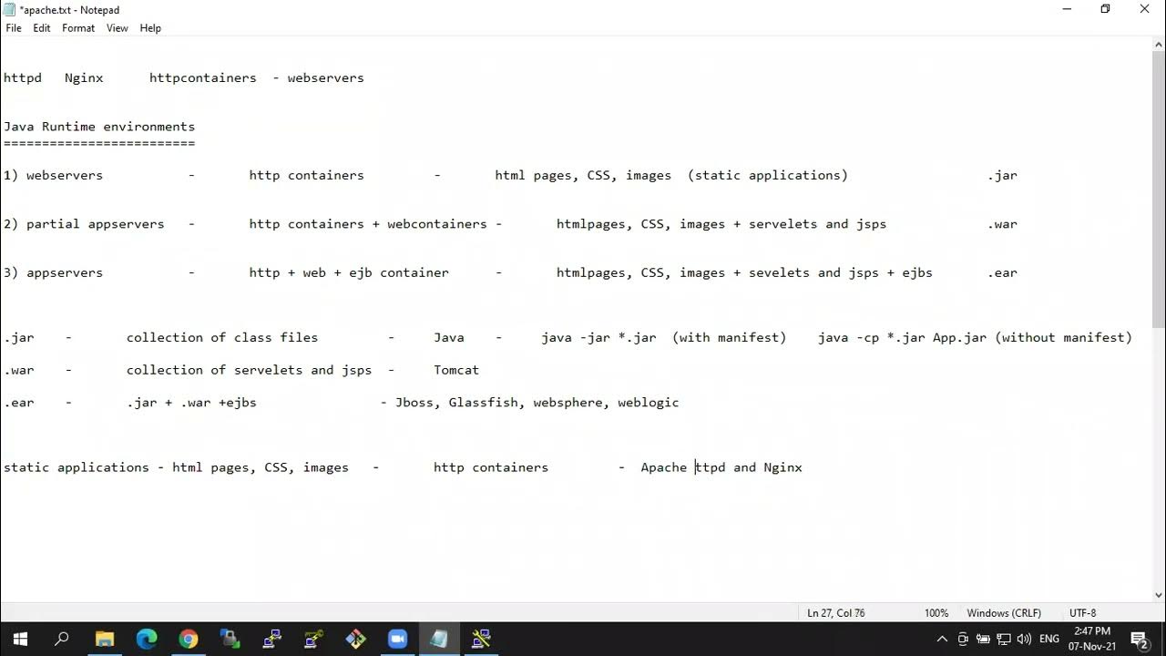 Day15 Apache HTTPd, Nginx - YouTube
