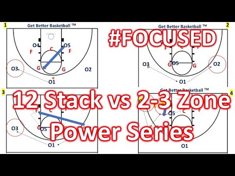 #FOCUSED: 12 Stack (Power Series) vs 2-3 Zone--Get an EASY Basket ...