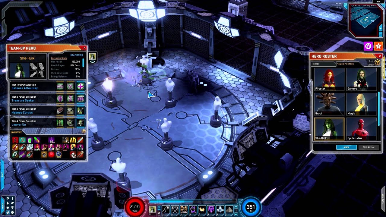 Marvel Heroes - She-Hulk Team-Up - YouTube