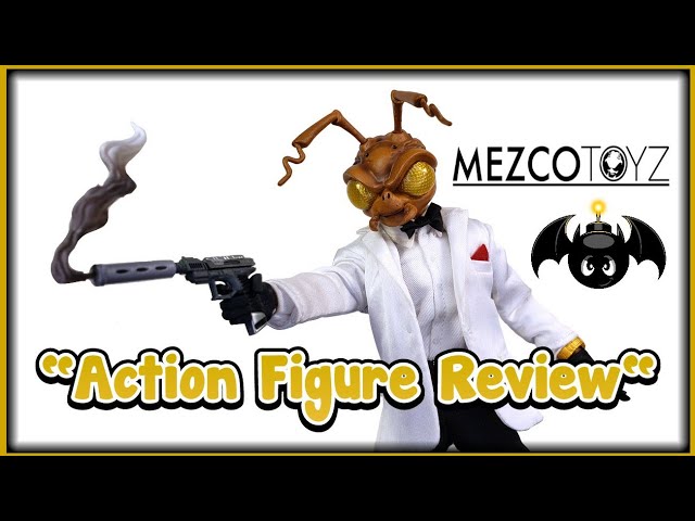 Mezco Toyz One 12 Collective High Roller Secret Agent Gomez unboxing and action figure review. YouTube