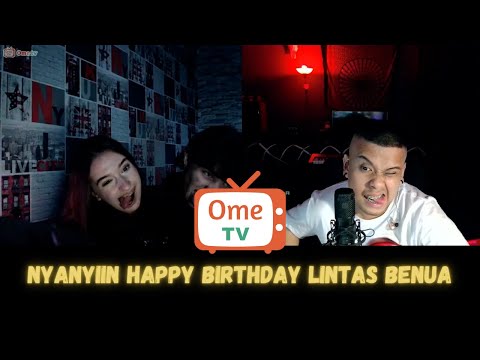 Nyanyiin Happy Birthday Lintas Benua  | Ome TV Singing Reaction #eps4