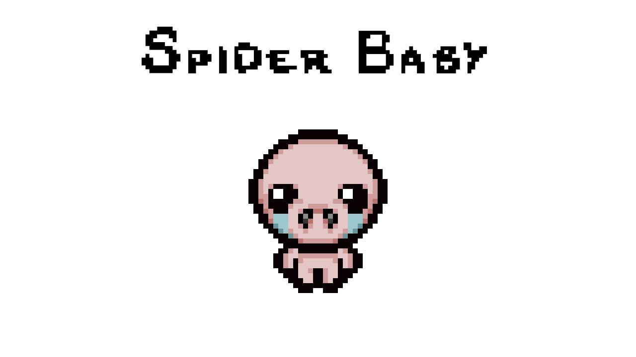 Binding of Isaac - Transformation guide : Spider Baby ! - YouTube