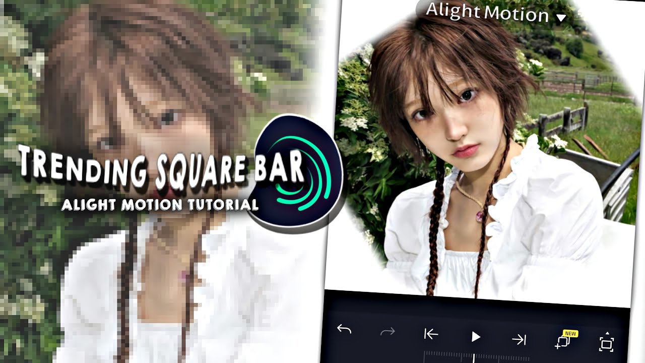 Square Bar Tutorial on Alight Motion for beginners - YouTube