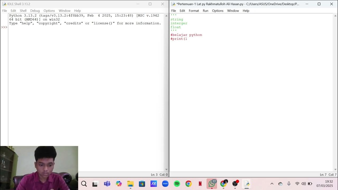 Tugas Latihan Pemrograman Komputer (Python) Rakhmatulloh Ali Hasan ...
