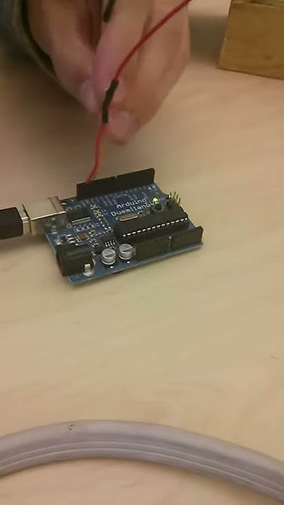 Activating Arduino Using Port 13 - YouTube