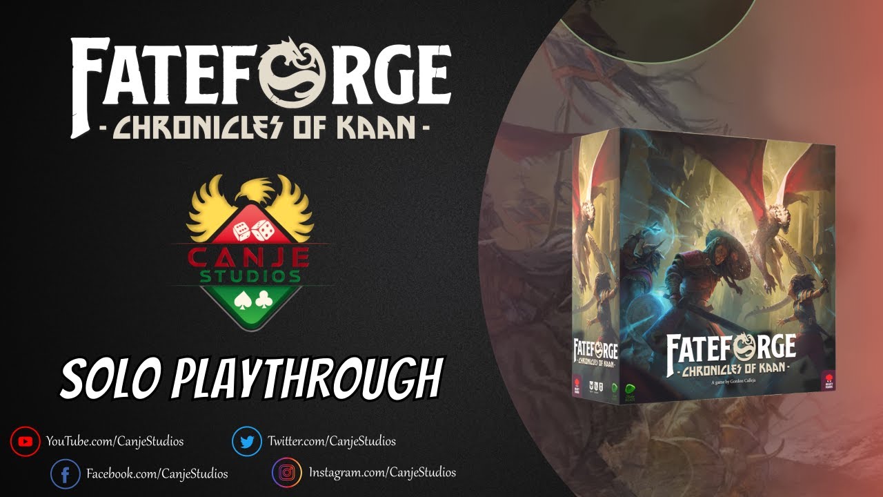 Canje Plays Fateforge: Chronicles of Kaan - YouTube