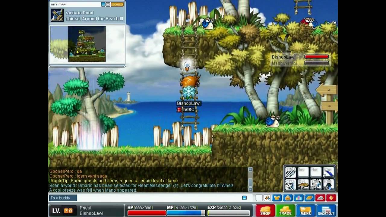 Maplestory Mano Hunt HD - YouTube