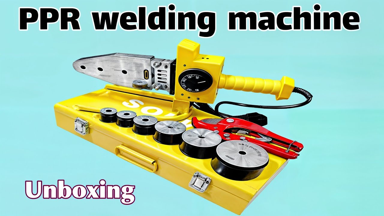 how to use PPR pipe electric /heater PPR welding machine /PPR fusion ...