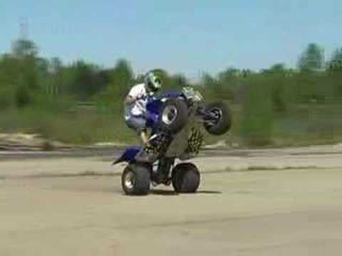 quad stunt super moto freestyle - YouTube