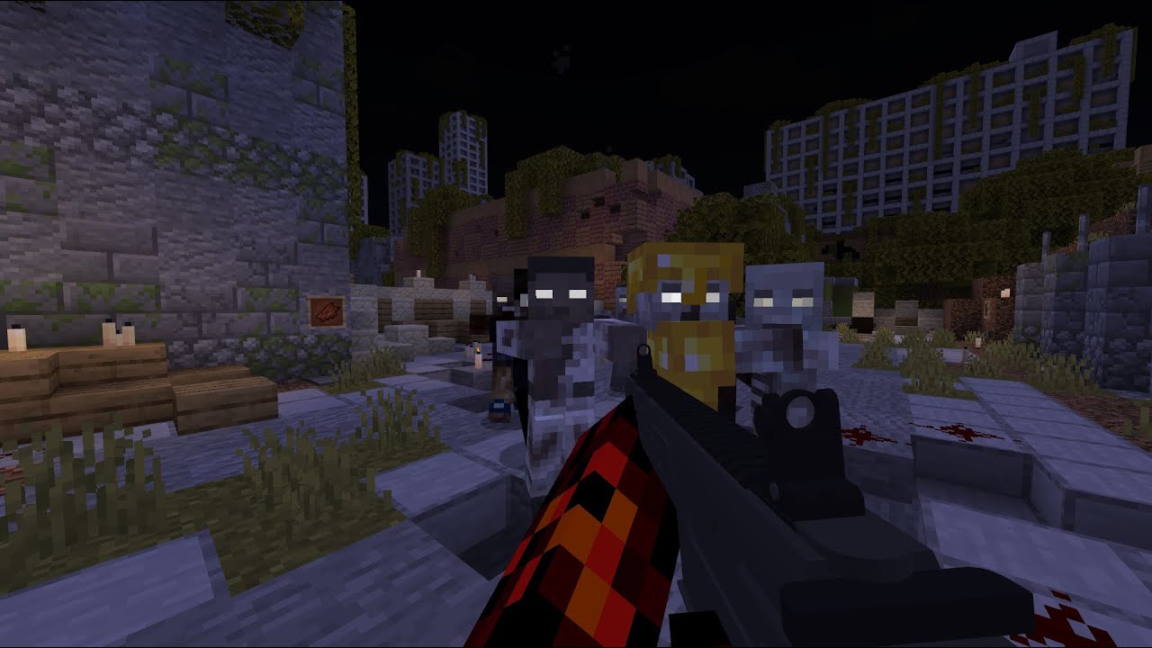 I'm making a COD Zombies map in Minecraft. - YouTube