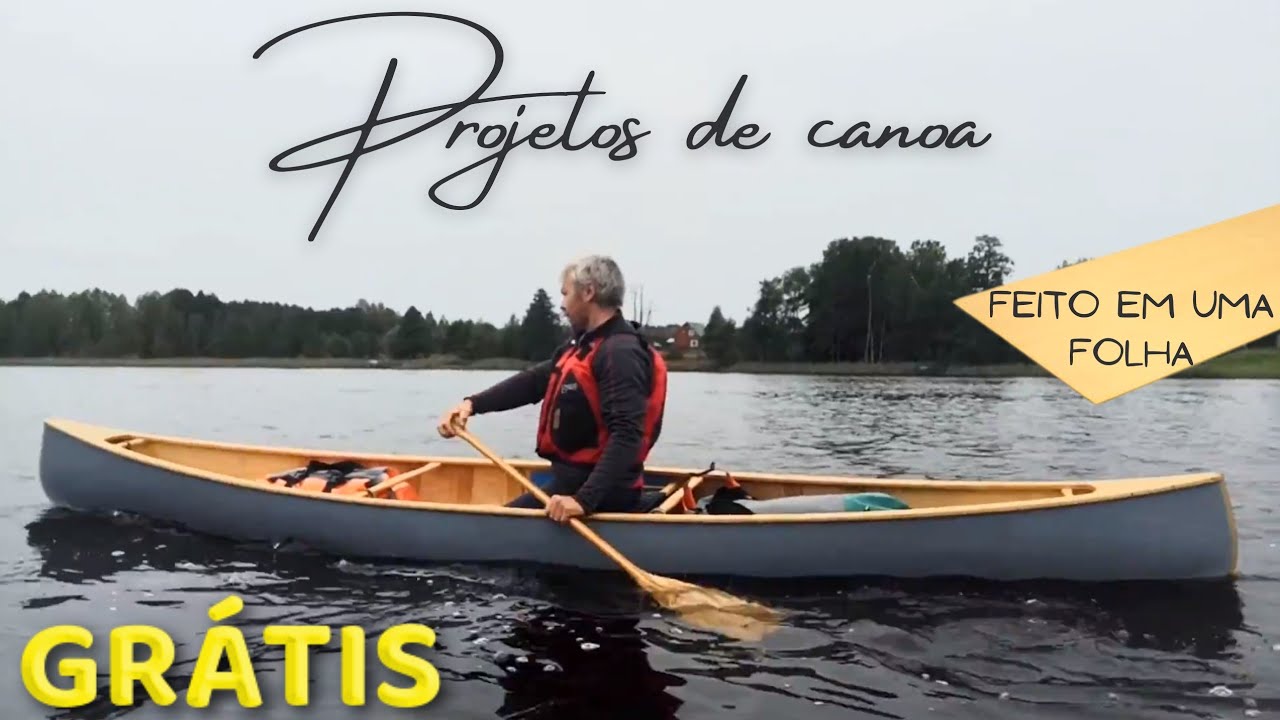 Projetos de canoa grátis | Projeto 20 - YouTube