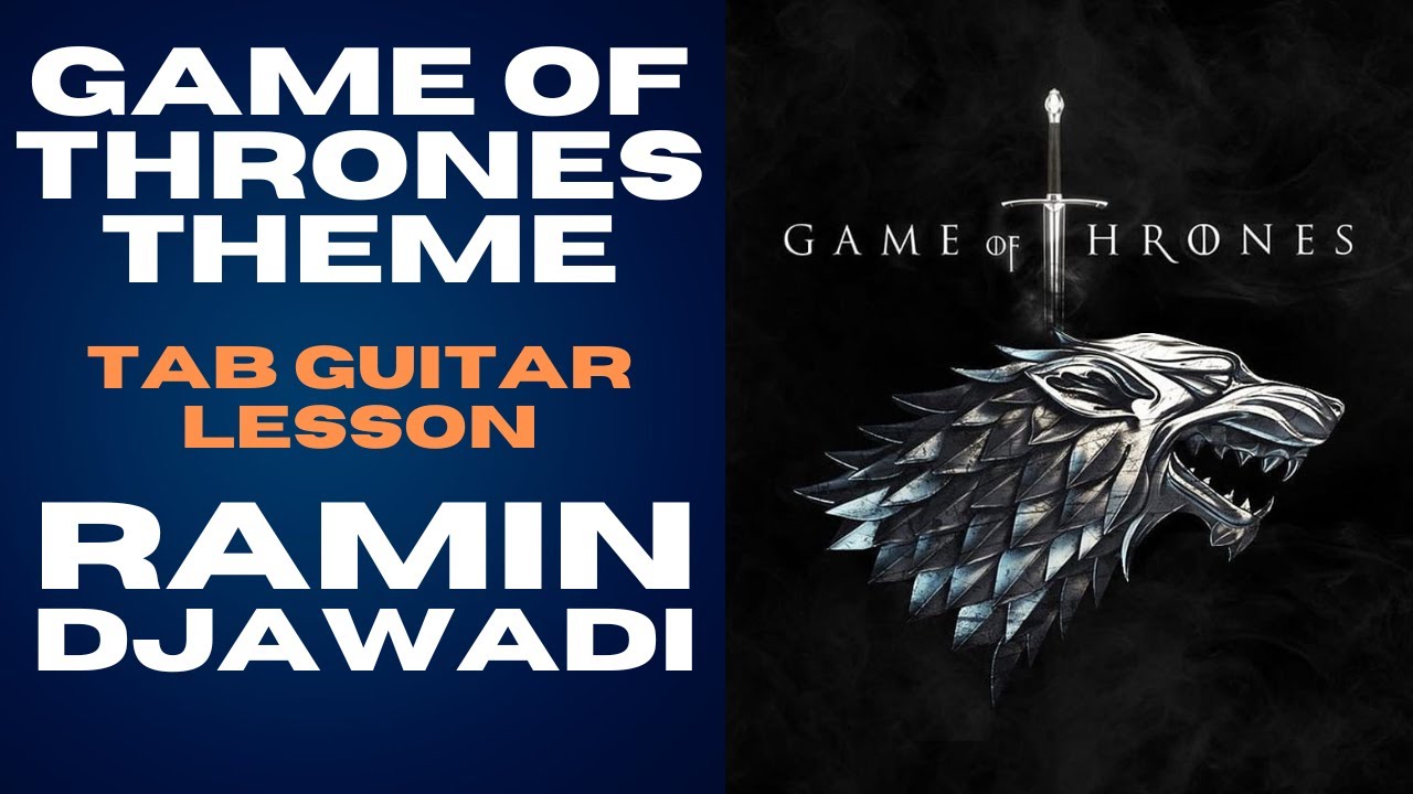 GAME OF THRONES THEME | TAB Guitar lesson | how to play on guitar - YouTube
