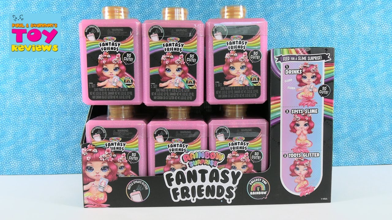 Rainbow Surprise Fantasy Friends Full Box Collector Opening Review ...