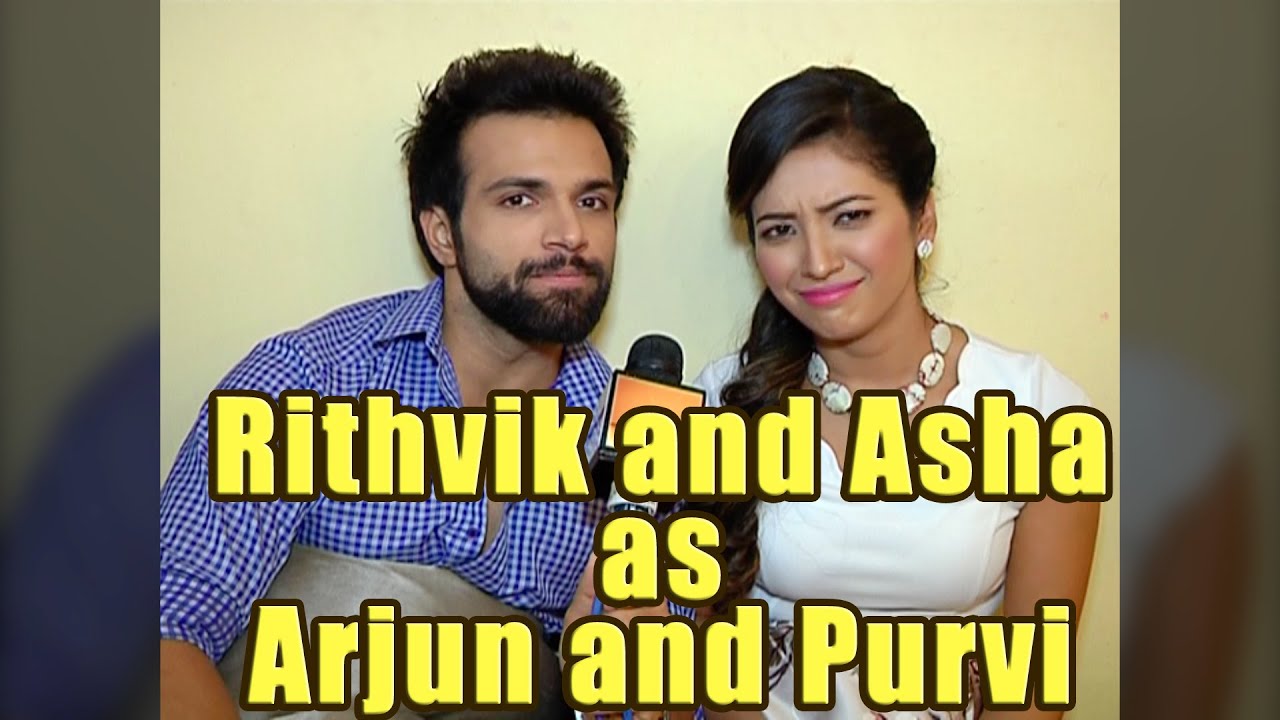 Rithvik and Asha as Arjun Purvi in Kumkum Bhaghya - YouTube