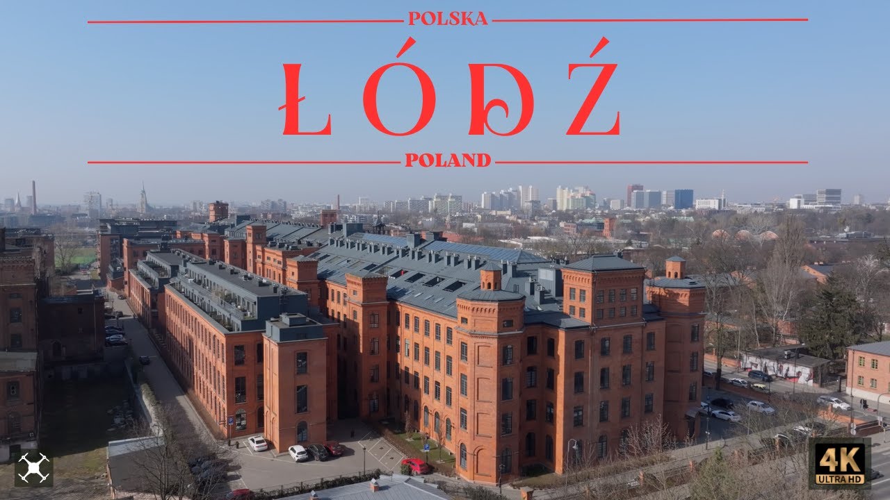 Łódź | Lodz | Poland | Polska | Aerial Video | 4K - YouTube