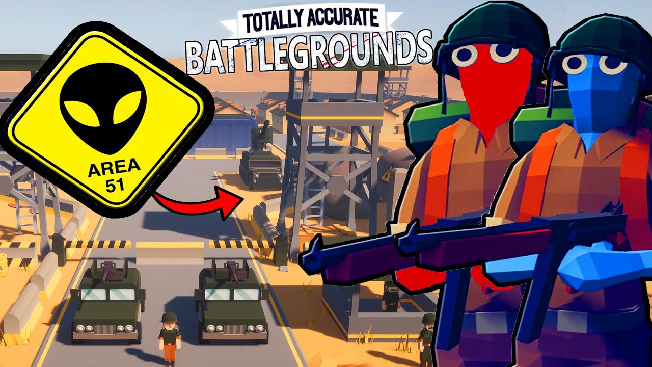 Can Two Soldiers Raid TABS AREA 51?! - Totally Accurate Battlegrounds w ...