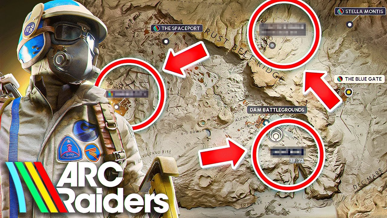 Every BLUE GATE TUNNEL LOCATION in ARC Raiders & How To Access Them ...