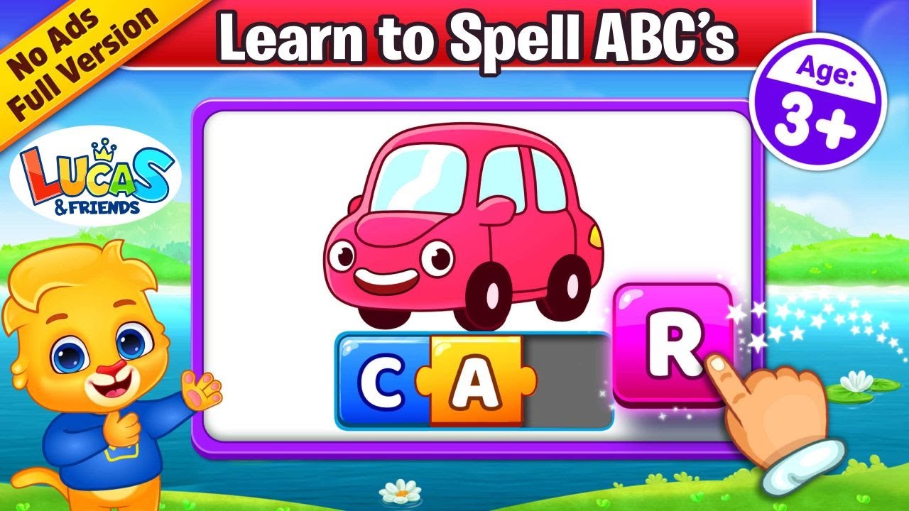 Learn to Spell ABC's for Kids ABC's for Kids with Lucas & Friends ...