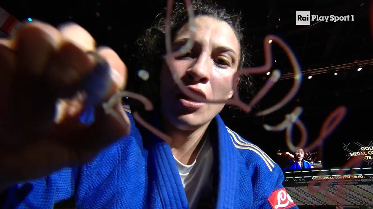 Oro di Alice Bellandi | Mondiali di Judo 2025 - YouTube