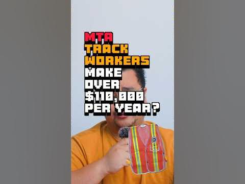 💵 Earning $110,000 as an MTA Track Worker? #jobopportunity #job #6figureincome #mta #salary ...