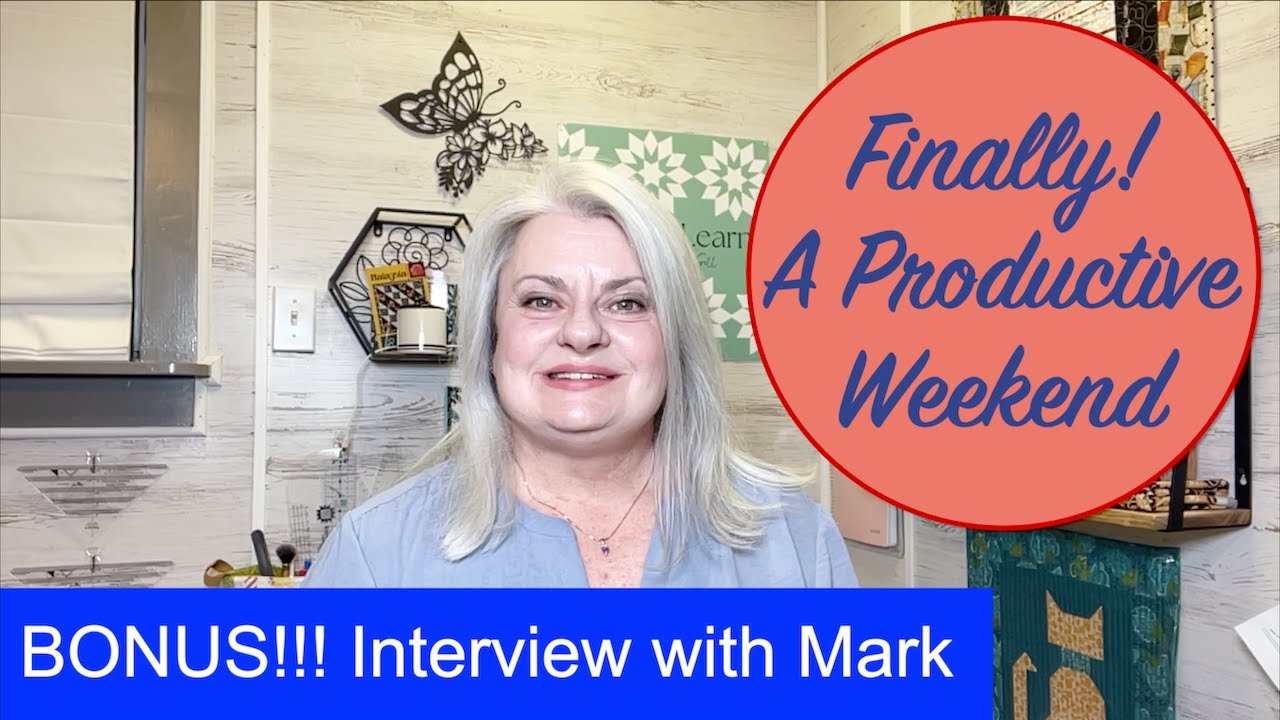 Monday Quilt Chat 3-24-25 | MAJOR Announcements!!! - YouTube