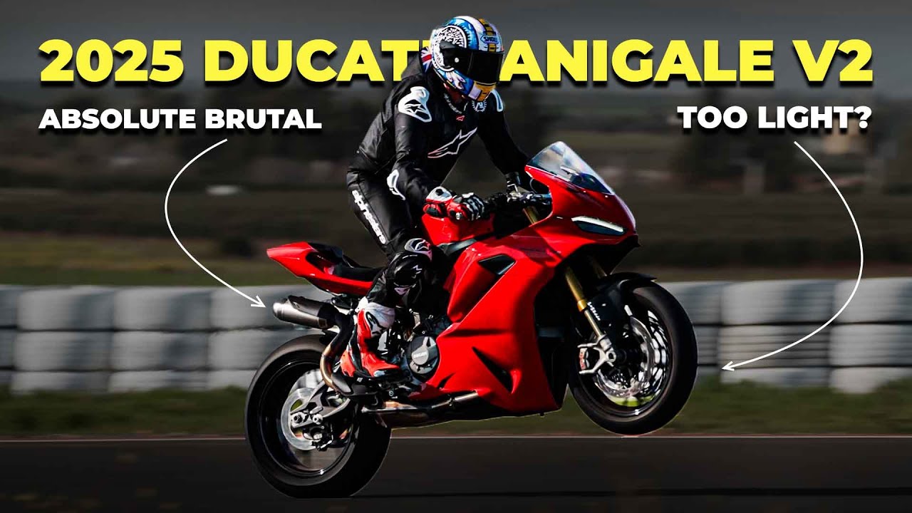 How good is the 2025 Panigale V2? | Adam Chad Child - YouTube
