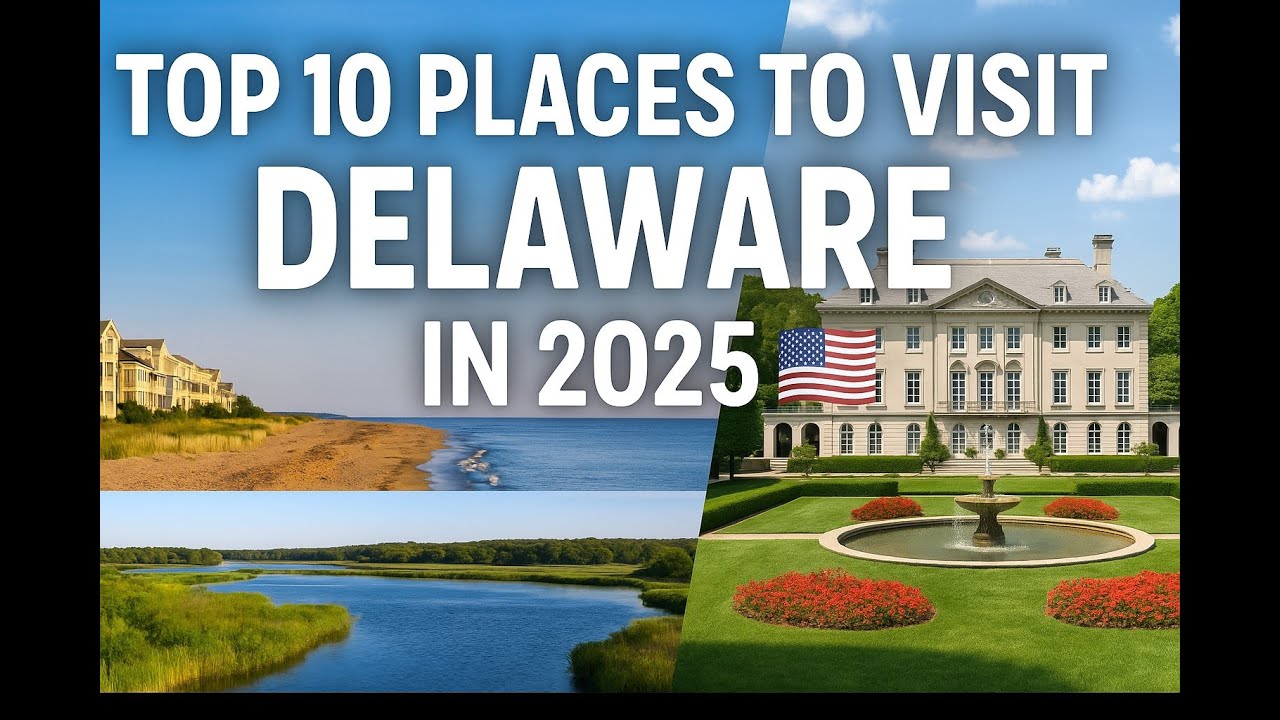Delaware Travel Guide 2025 🇺🇸 | Top 10 Places You Must Visit! - YouTube
