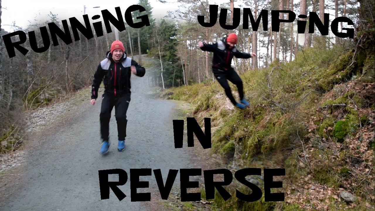 Running and Jumping | IN REVERSE | Funny Result - YouTube