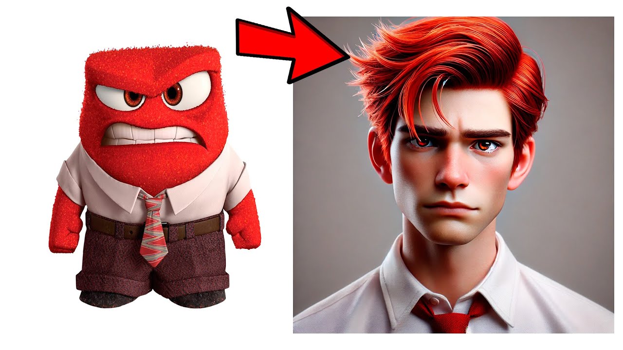 Inside Out 2 Movie in REAL LIFE as Humans and their Favorite Cars ...