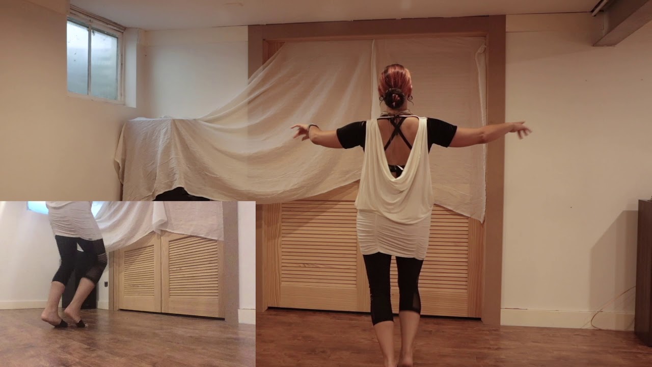 Student drill - FAST - Shimmy step - FatChanceBellyDance®Style - YouTube