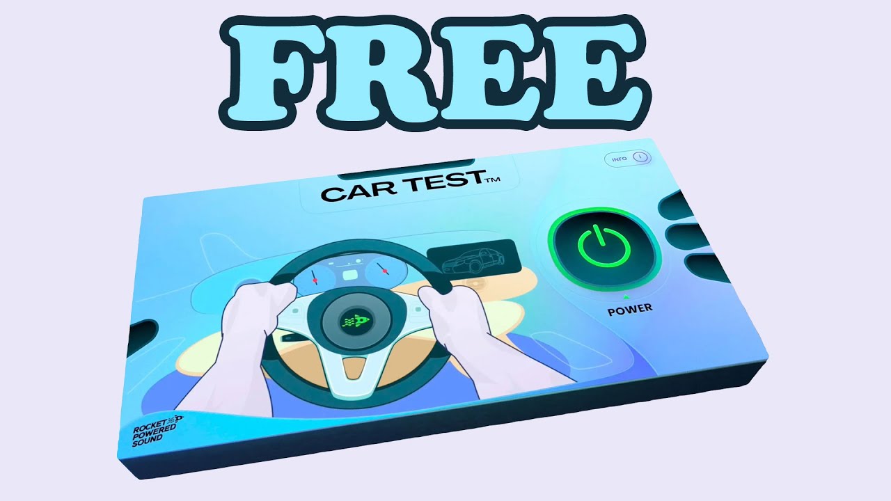 FREE Car Test by Rocket Powered Sound - YouTube
