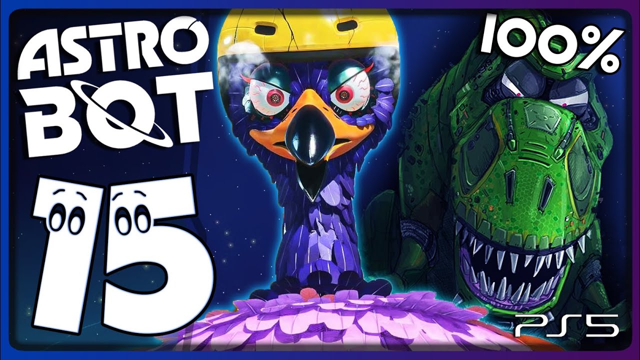 Astro Bot Walkthrough Part 15 - 100% (PS5) Falcon Boss / Machine ...
