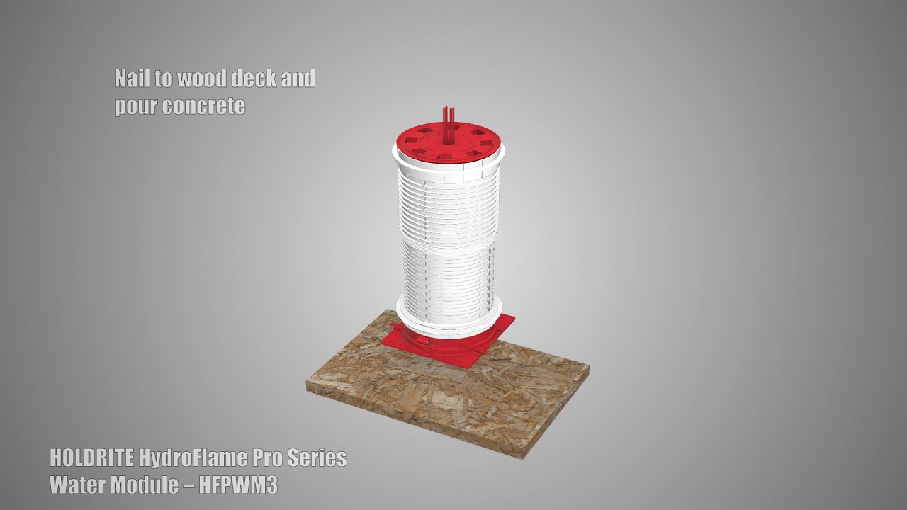 HydroFlame Pro Series Water Module - Product Highlight | HoldRite - YouTube