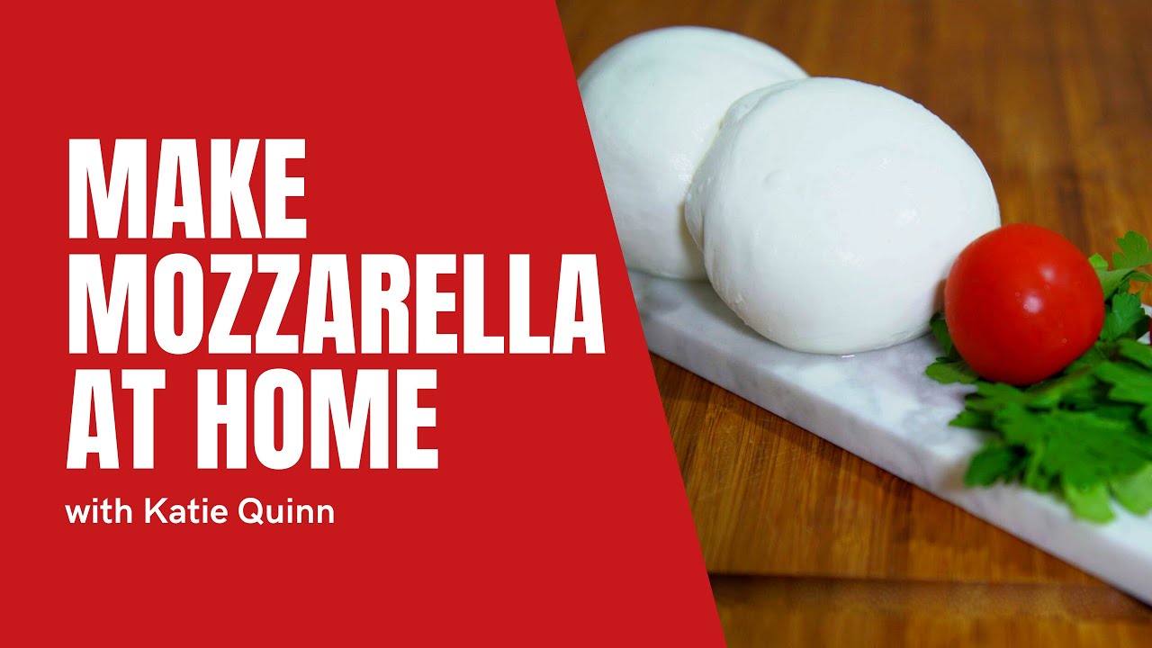 Make mozzarella at home — in less than an hour - YouTube