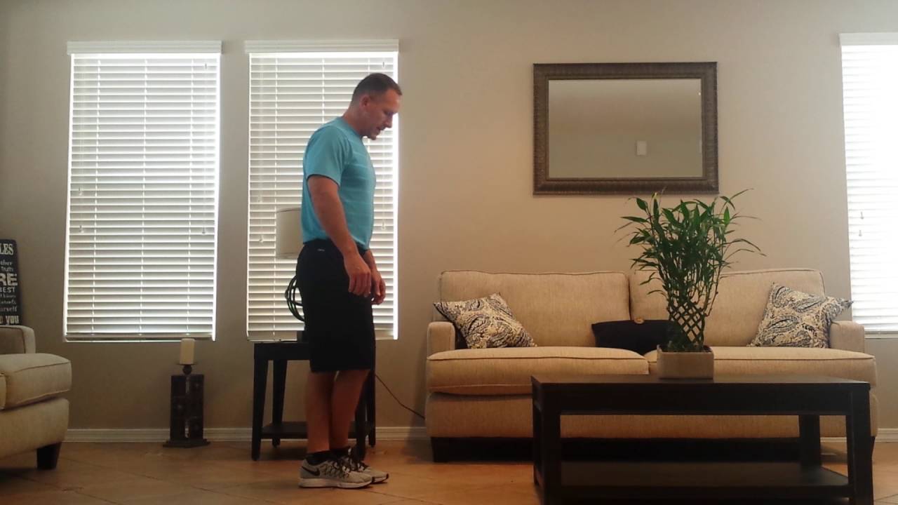 How to do cross leg hamstring stretch - YouTube