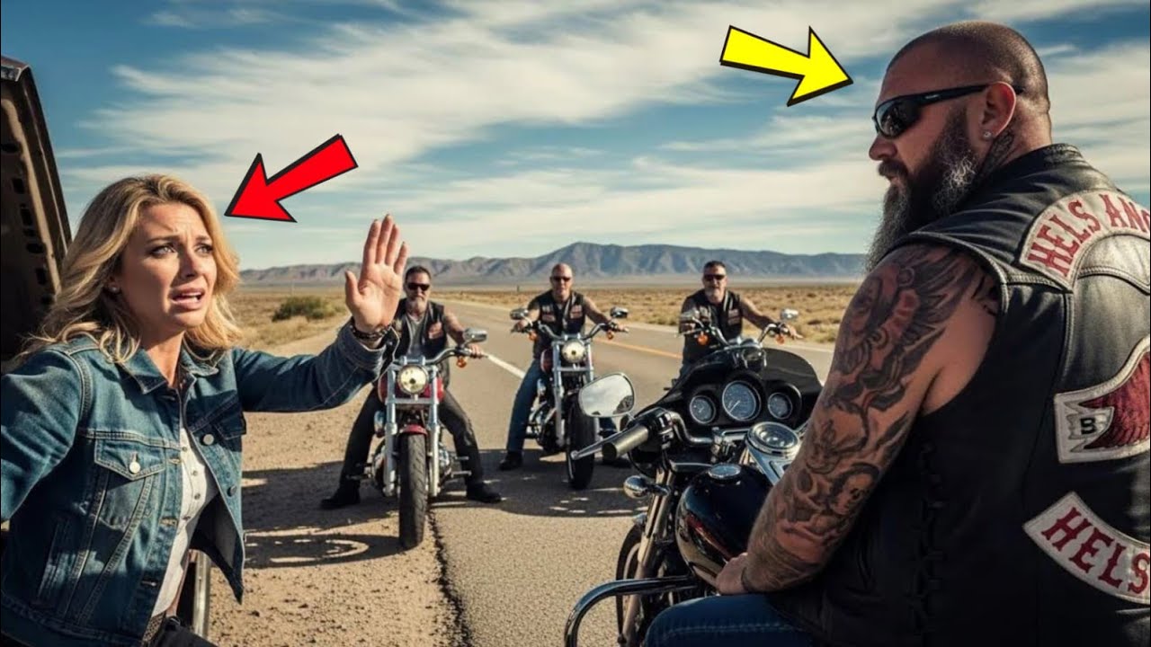 Woman Signaled Hells Angels that She Needed Help, What Happened Next No ...