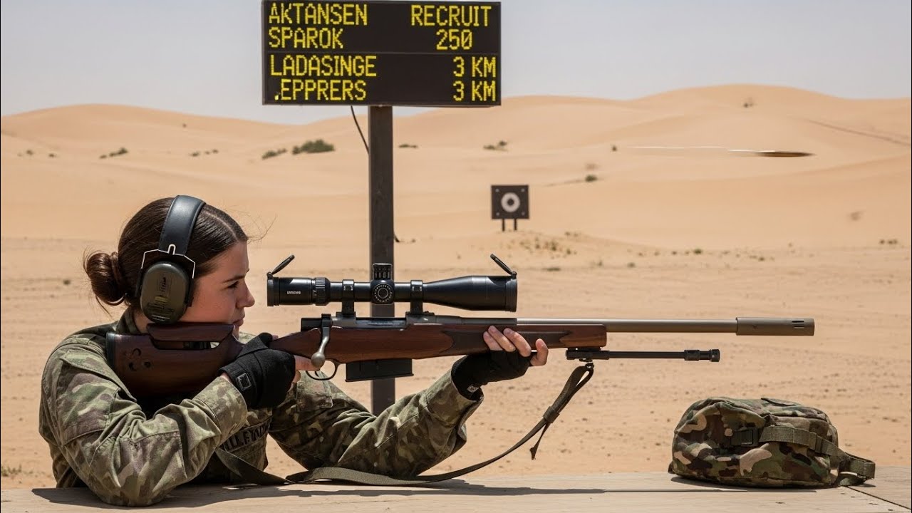 "They Gave Her a Sniper Rifle Just to Hold — Then She Made a 2,950 ...