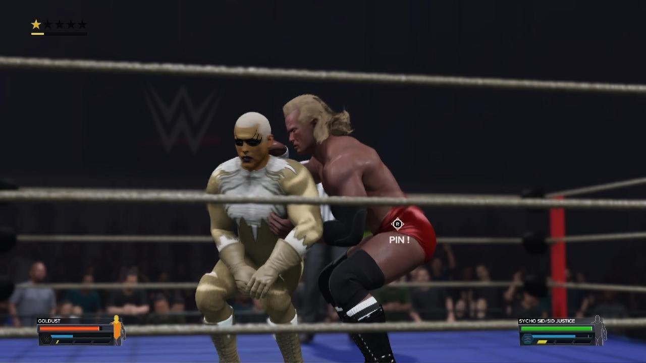 WWE 2K23 Sid Justice VS Goldust Intercontinental Championship - YouTube