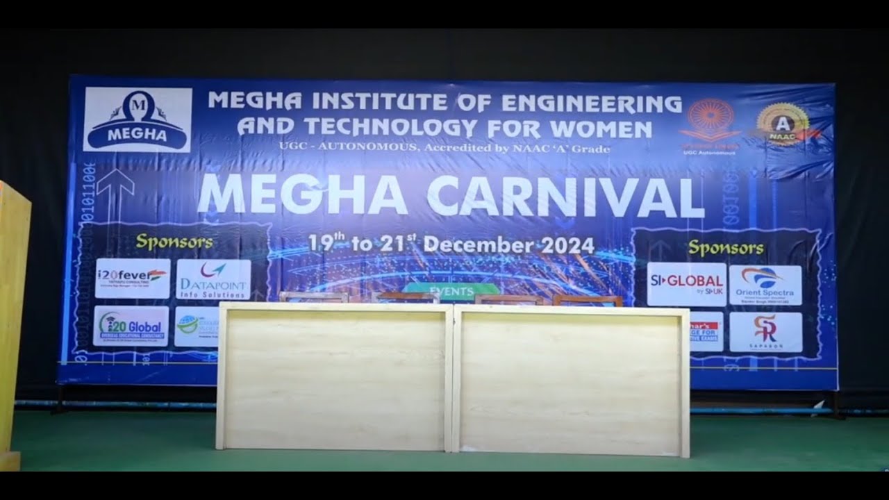 Megha Carnival 2K24 | Megha Engineering College | MIETW | Day-2 - YouTube