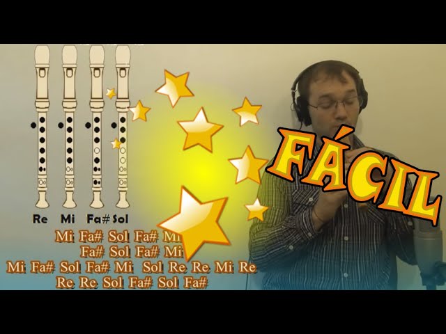 ¿estrellita Dónde Estás Flauta Dulce Con Notas FÁcil Chords Chordify