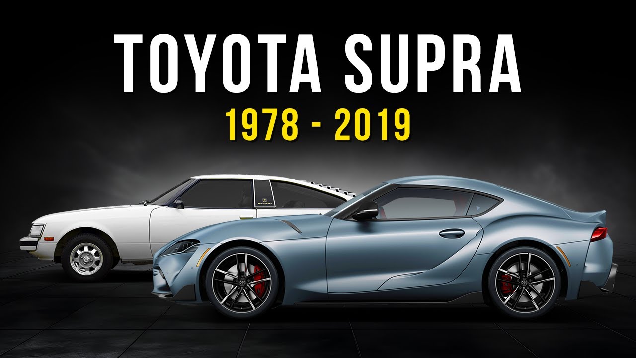 From Celica to Legend: Toyota Supra Evolution - YouTube