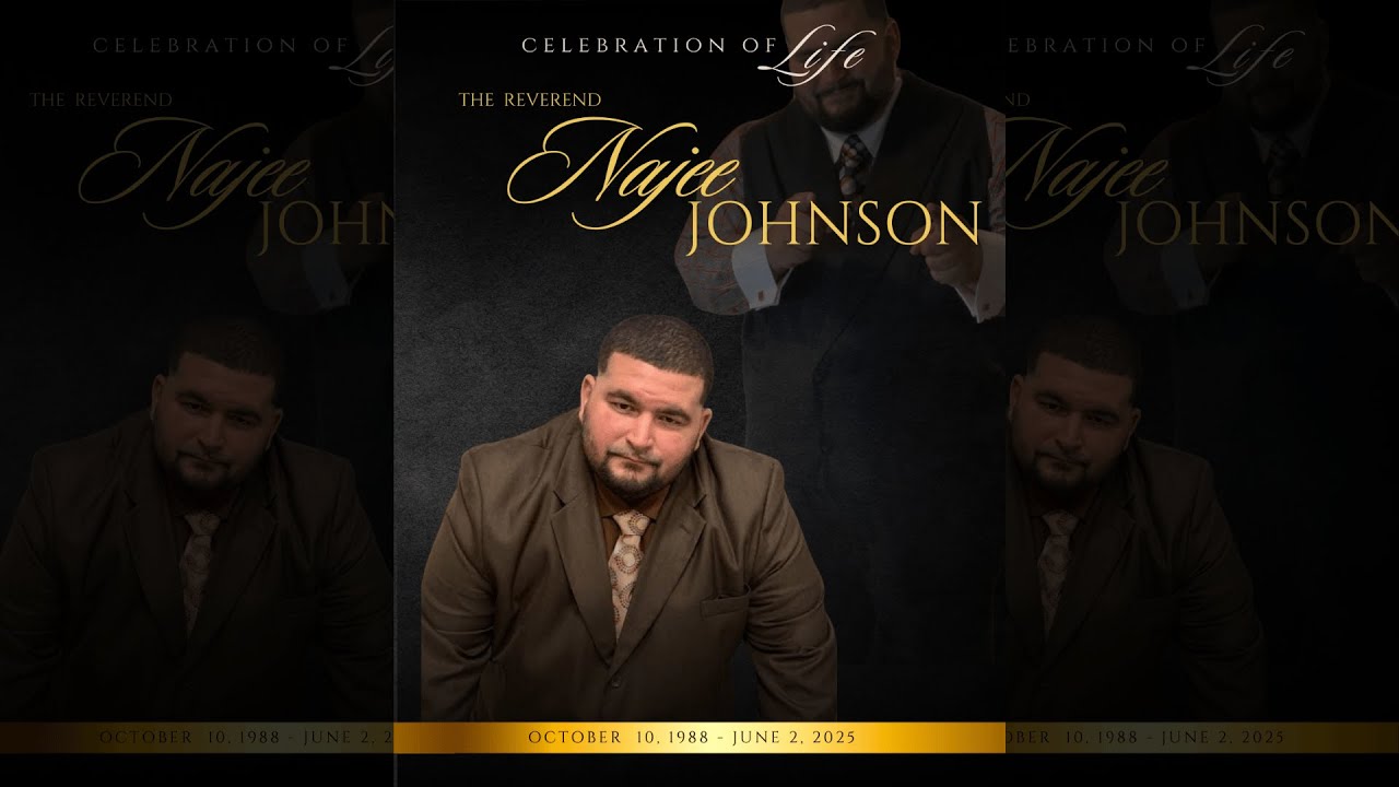 Celebration of Life: Pastor Najee Johnson - YouTube