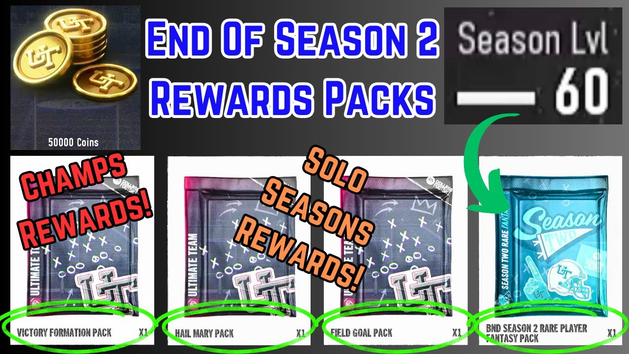 3 Different Rewards! End Of Season 2 Level Pass, Champs, & Solo Season ...