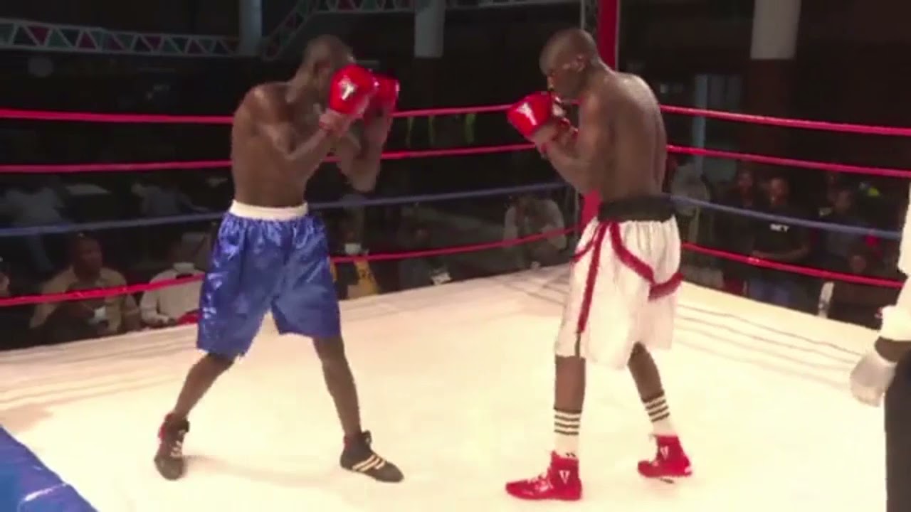 Full fight George Onyango VS Richard Okoth Super Lightweight bout - YouTube