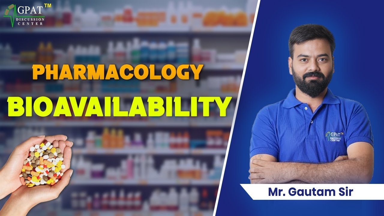 BIOAVAILABILITY | PHARMACOLOGY | #pharmacology #dpharmanotes #exitexam ...