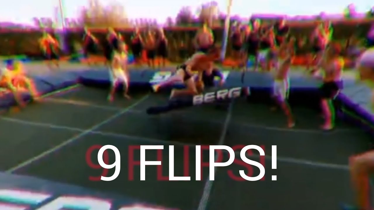 The Progression Of Ernest.tramp to 9 flips WORLDS FIRST🥇🌎 - YouTube