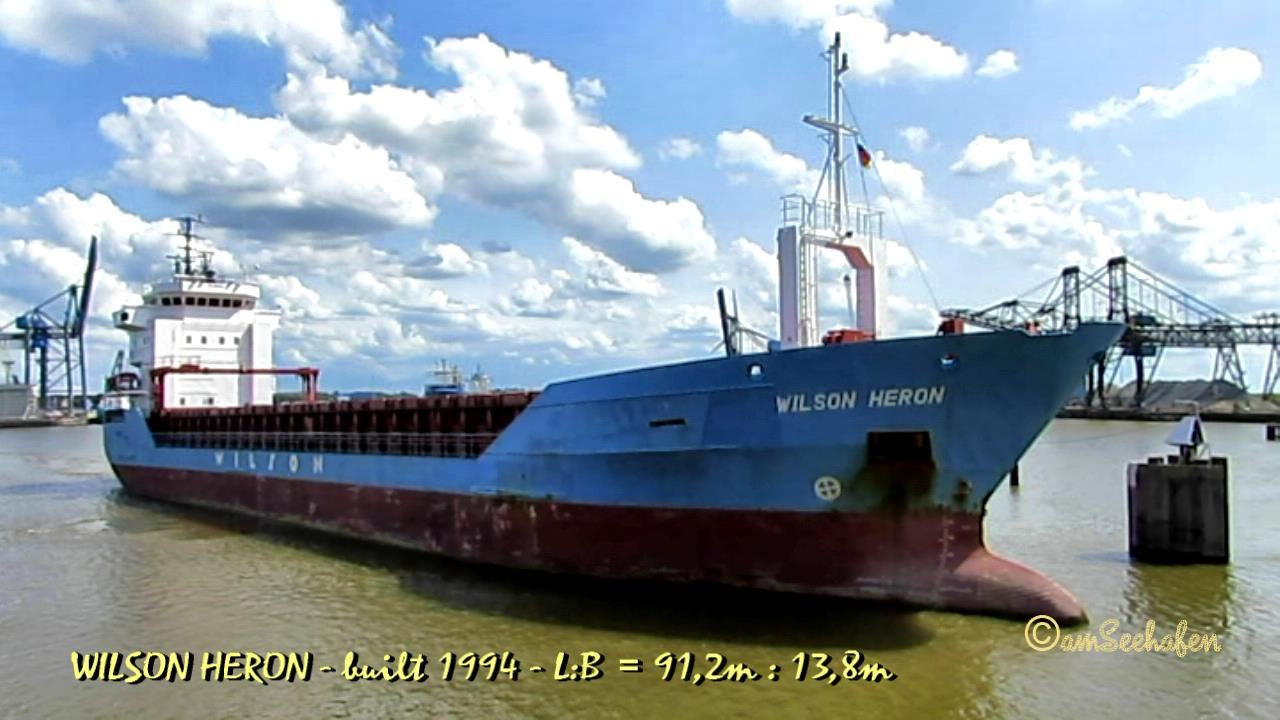 WILSON HERON 9HJW9 IMO 9116022 Emden coaster cargo seaship merchant ...