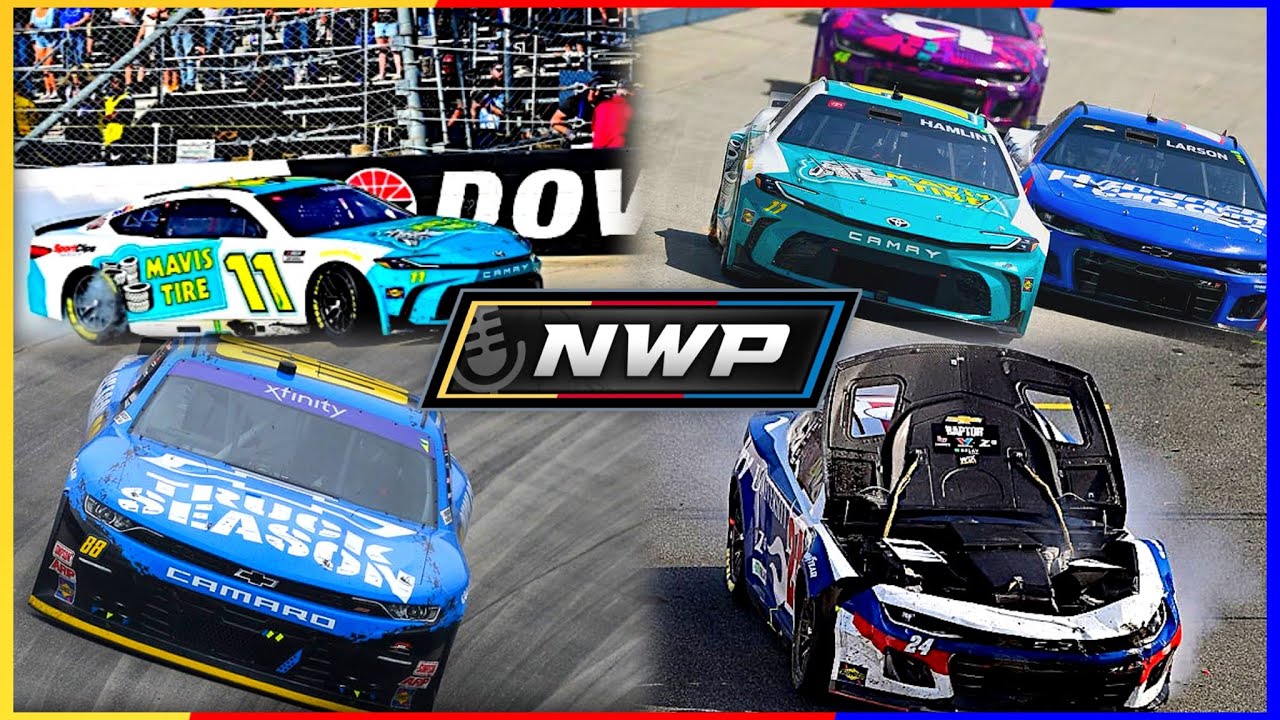 NWP LIVE - Denny Hamlin Aero Blocks for Win at Dover; Preview of Kansas ...